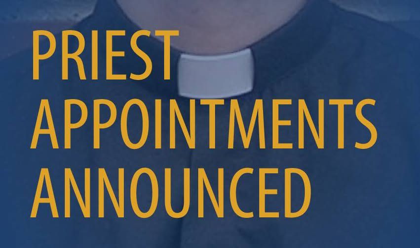 Priest Assignments – May - Rock Hill area | Rock Hill Oratory